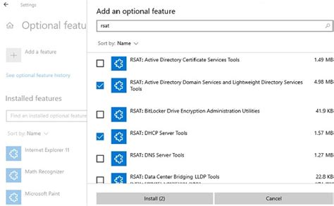 How To Install Remote Server Administration Tools RSAT On Windows