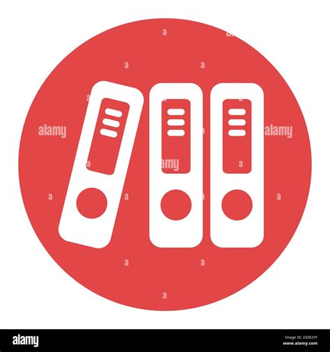 File Folder Outline White Glyph Icon Workspace Sign Graph Symbol For Your Web Site Design