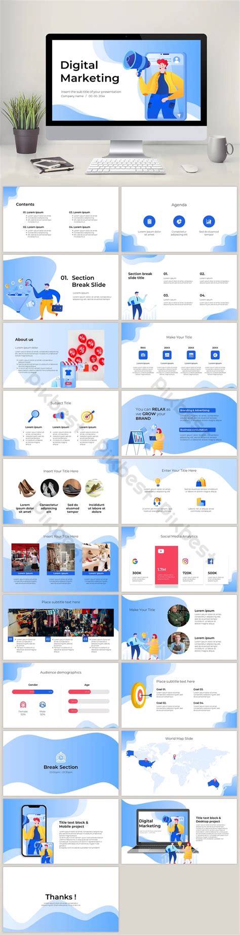 เทมเพลต Powerpoint ฟรี พื้นหลัง ธีม พาวเวอร์ ดาวน์โหลดฟรี Pikbest