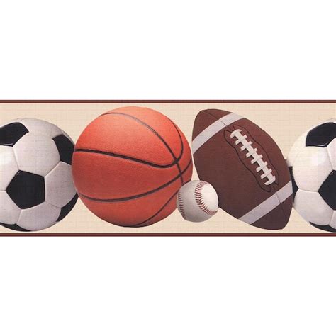 Baseball Wallpaper Border