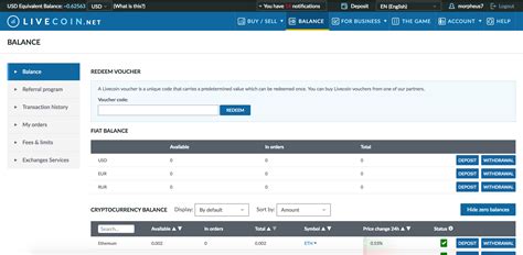 Guide How To Buy Hvn Tokens At Livecoin By Gal Jakič Hiveterminal Medium