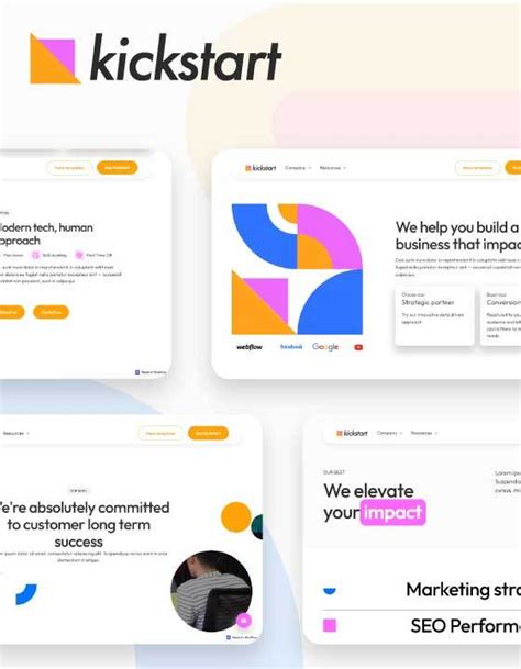 Kickstart Consulting Html5 Responsive Website Template