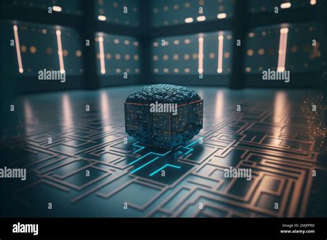 Ai Machine Learning Big Data Network Connection Background Science And Artificial