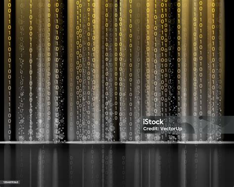 기술 이진 추상적 배경 매트릭스 스타일 검은 색 떨어지는 숫자 디지털 바이너리 데이터 흐름 먼지 화면 프로그래밍 개념 안전한