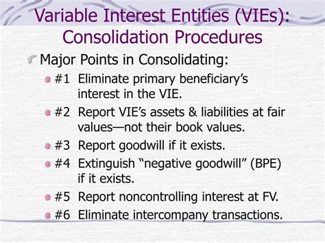 PPT Variable Interest Entities PowerPoint Presentation Free Download ID