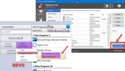 How To Get A List Of Installed Programs On Windows