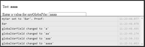 too many console log messages causes content to get hidden meta stack