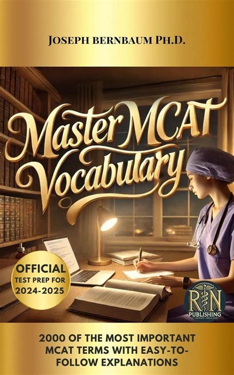 master mcat vocabulary ebook joseph bernbaum 9781960655462