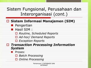 Chapter 2 Database Jaringan Internet Pptx