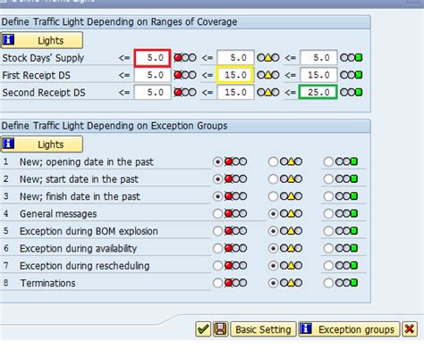 solved traffic light and range of coverage calculation sap community