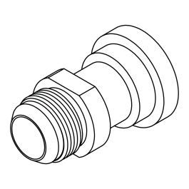 JIC To No Braze Flange Code