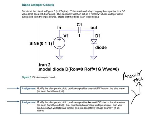 Solved Construct The Circuit In Figure In LTspice This Chegg