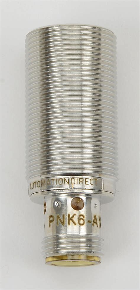 Inductive Proximity Sensor 18mm Diameter X 45mm Body 8mm Range PN PNK6 AN 3H AutomationDirect