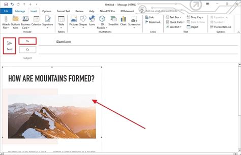 how to embed pdf in outlook email simple and fast