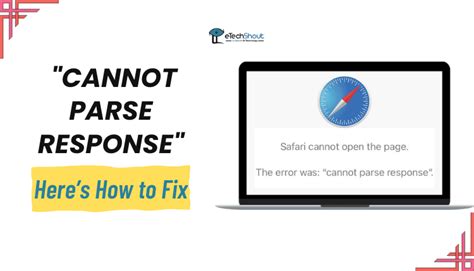 How To Fix Cannot Parse Response In Safari