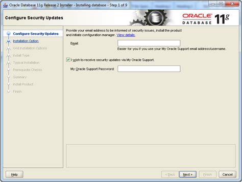 Installer Oracle Database 11g Sous Windows