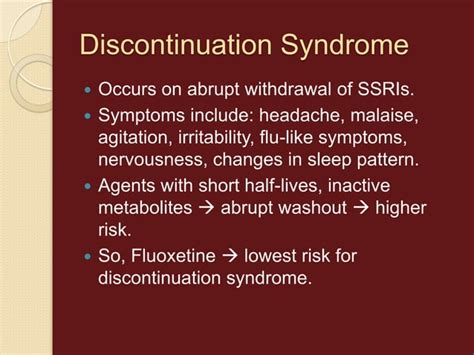 Anti Depressants Selective Serotonin Re Uptake Inhibitors Ssris Pptx