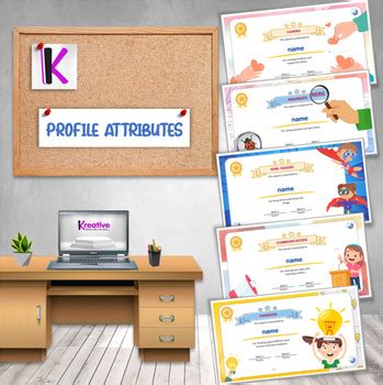 Diplomas IB Learner Profile Attributes ENGLISH By Recursos Kreative