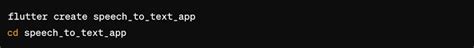 Implementing Speech To Text And Voice Command Recognition In Flutter