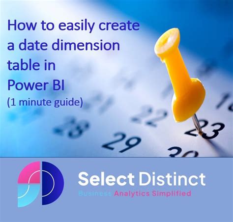 Add A Date Dimension Table In Power Bi By Simon Harrison Analytics Power Bi Sql