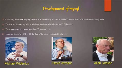 mysql ppt ppt databases computer software and applications