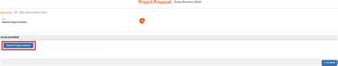 How To Fill In And Submit A Project Revision Grant Management System Gms Support Help Portal