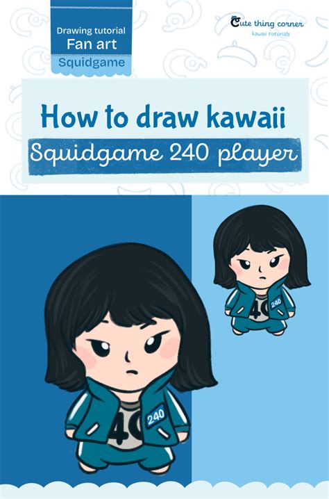 How To Draw Cute Squidgame Guard Step By Step