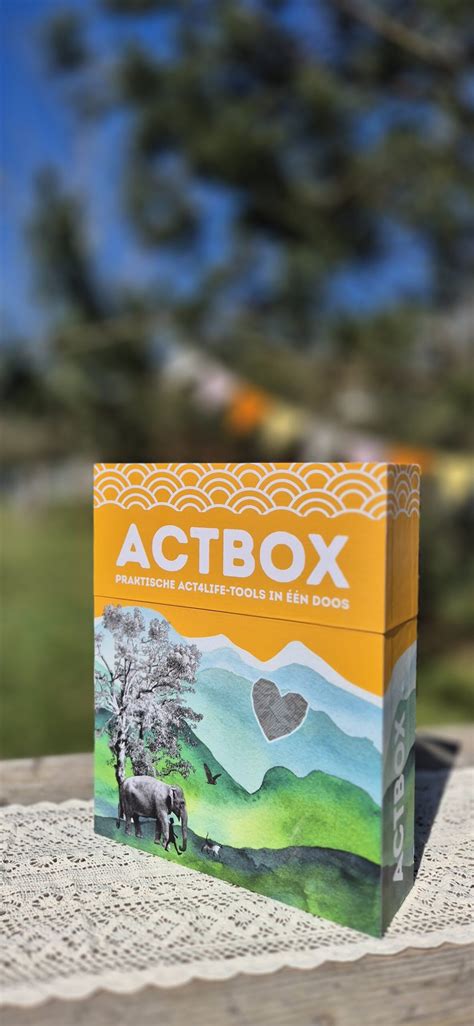 Actbox Uitlegbladen Act4life