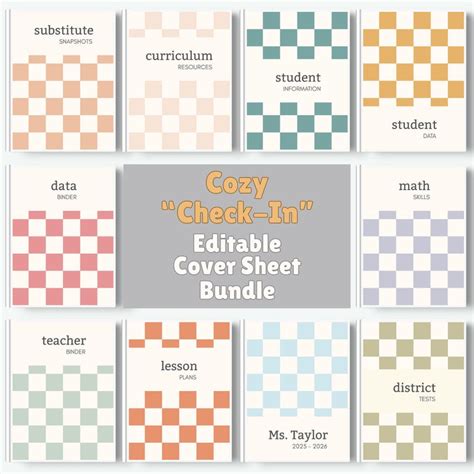 Cute Binders Labels Etsy