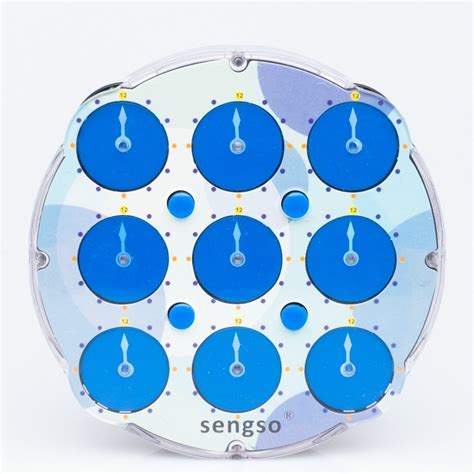 Rubik Clock Shengoshuou Magnetic Clock Rubic Biến Thể Sengsho Có Nam