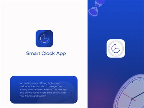 smart clock app logo by krishna on dribbble