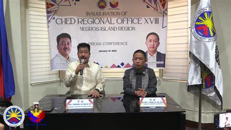 Inauguration Of The Chedro Xviii Negros Island Region Inauguration Of