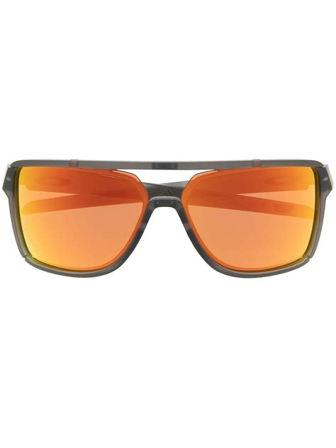 Oakley Square Frame Tinted Sunglasses