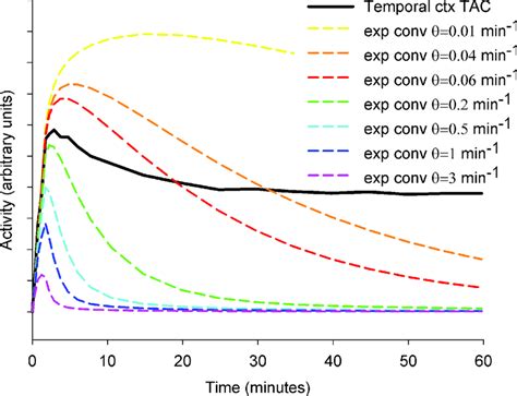 Exponential Convolution Of The Input Function Of A Single Subject For
