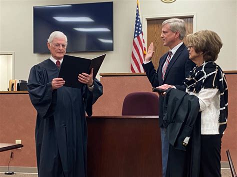Passing The Torch Son Takes Dads Place As Circuit Judge In Courtroom