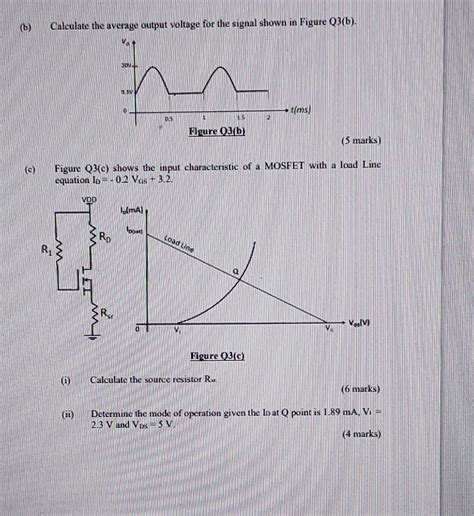 solved b calculate the average output voltage for the