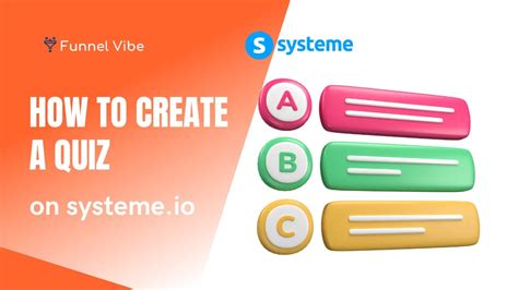 How To Create A Quiz Using The Survey Element On Systeme