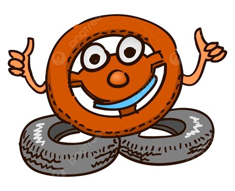Steering Wheel Mascot Wheel Comic Drawing Vector Wheel Comic Drawing