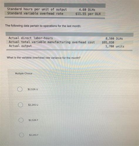 Solved A Manufacturing Company That Has Only One Product Has