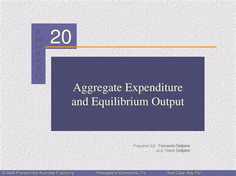 PPT Aggregate Expenditure And Equilibrium Output PowerPoint Presentation ID