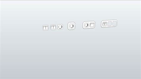 Stop Kontak Dan Switch 3d Model