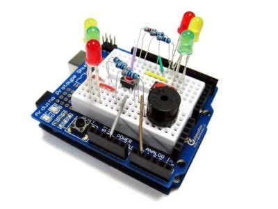Arduino Uno Prototype Shield Mini Breadboard Mega Prototyping Board Kit AUSCOM Computers