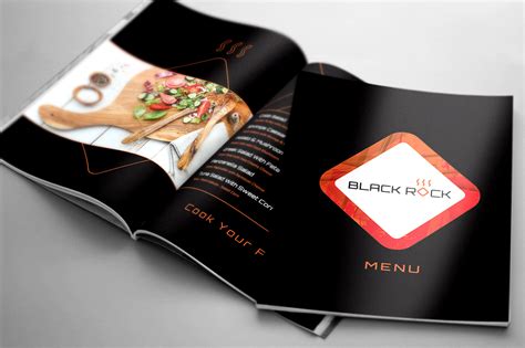Menu Layout Design On Behance