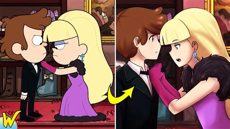 ПЕРСОНАЖИ ГРАВИТИ ФОЛЗ В СТИЛЕ АНИМЕ 2 Youtube