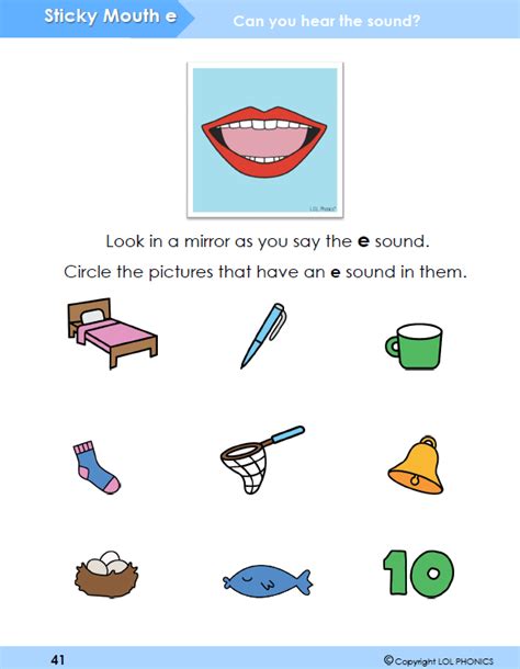 The Sticky Mouth Vowel Program Lol Phonics