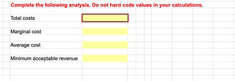 Solved Please Answer In Excel Form With Exact Cell Formulas