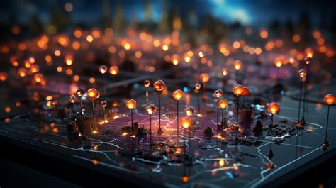 Premium Photo A Graphical Representation Of A Connected Iot Network Generative Ai