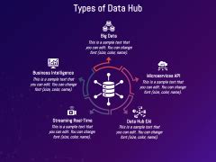 Data Hub PowerPoint And Google Slides Template PPT Slides