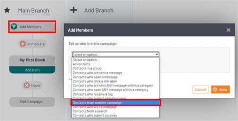 Enroll Contacts From Another Campaign Higher Logic