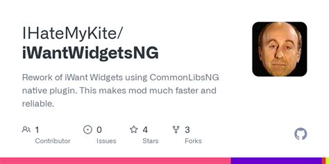 github ihatemykite iwantwidgetsng rework of iwant widgets using commonlibsng native plugin